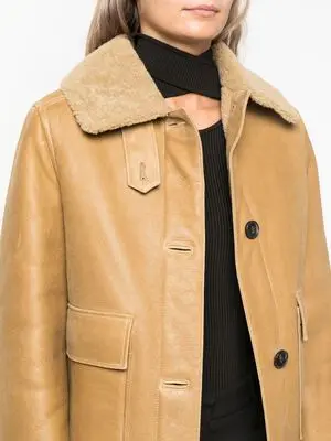 YVES SALOMON Lambskin Short Jacket
