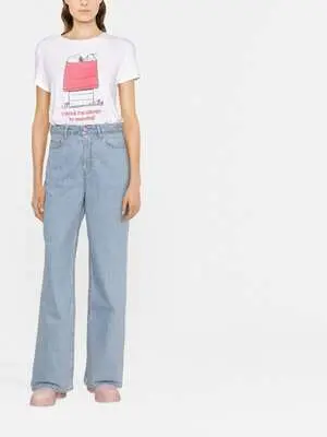 GANNI Magny Core Wide-leg Jeans