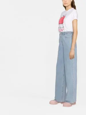 GANNI Magny Core Wide-leg Jeans