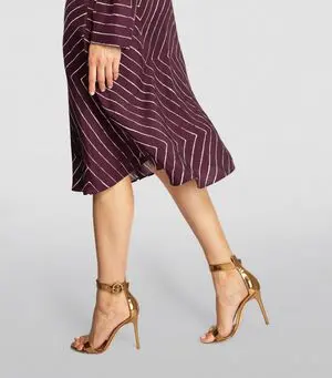 Stella McCartney Silk Asymmetric Midi Dress