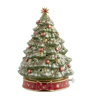 VILLEROY & BOCH Christmas Tree Music Box - Green