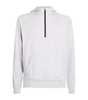 Vuori Ponto Performance Half-zip Hoodie - Grey