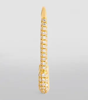 ANITA KO Safety Pin Single Right Earring - Gold