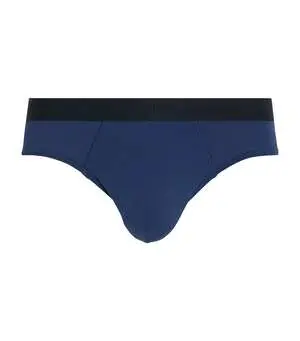 Hanro Micro Touch Briefs - Navy