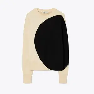 Tory Burch Colorblock Crewneck