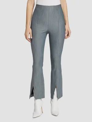 Cinq À Sept Laurie High-rise Stretch Flared Crop Jeans - Indigo