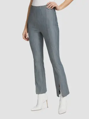 Cinq À Sept Laurie High-rise Stretch Flared Crop Jeans - Indigo