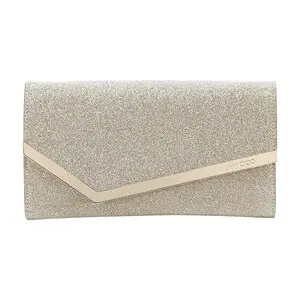 JIMMY CHOO Emmie Clutch Bag - Champagne