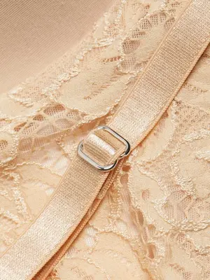 Hanro Luxury Mots Lace T-shirt Bra - Beige