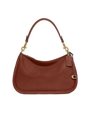 COACH Women's Cary Leather Crossbody Bag - Chalk - Saddle