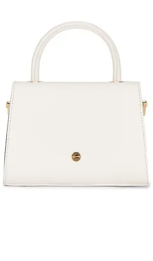 OLGA BERG Sasha Top Handle Bag - White