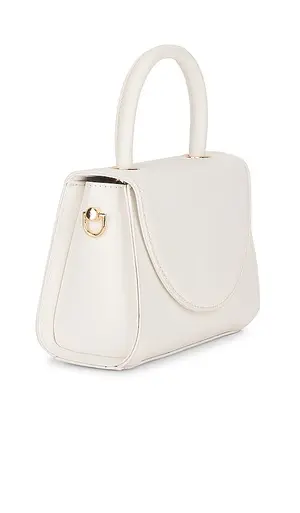 OLGA BERG Sasha Top Handle Bag - White