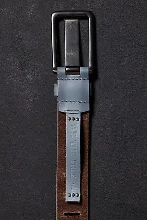 Free People We The Free Jona Leather Belt - Stone Heart