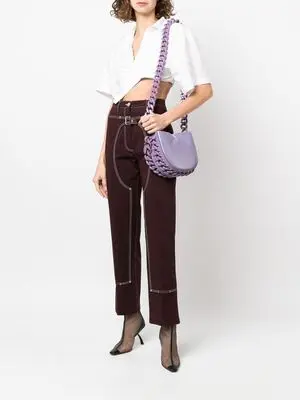 Stella McCartney Contrast Stitch Straight-leg Trousers