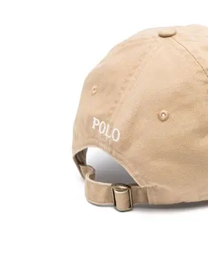 Polo Ralph Lauren Logo-embroidered Cap - Neutrals