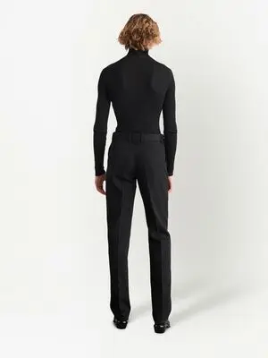 Off-White Belted Slim-fit Trousers