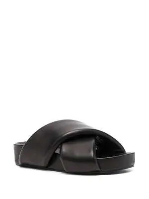 JIL SANDER Crossover Strap Sandals