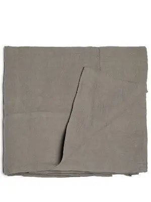 ONCE MILANO Medium Linen Tablecloth - Grey