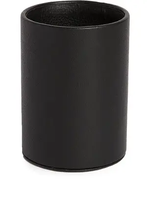 MICHAEL VERHEYDEN Leather Pen Pot - Black
