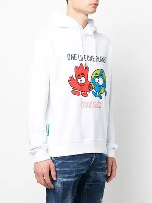 Dsquared2 Graphic-print Hoodie