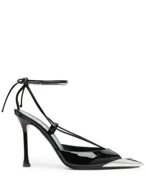 N°21 Colour-block Patent Leather Pumps