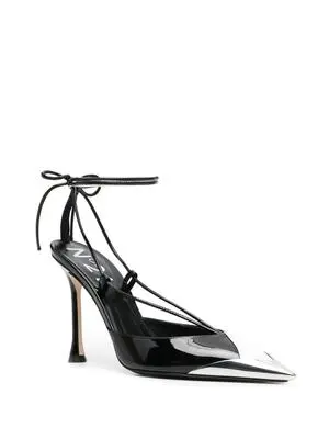 N°21 Colour-block Patent Leather Pumps