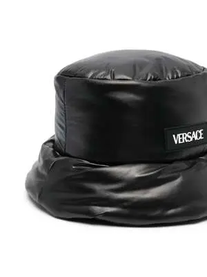 Versace Logo-patch Padded Bucket Hat