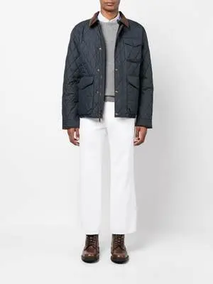 Polo Ralph Lauren Pouch-pocket Quilted Jacket - Blue
