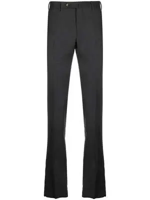 PT TORINO Slim-cut Tailored Trousers - Grey