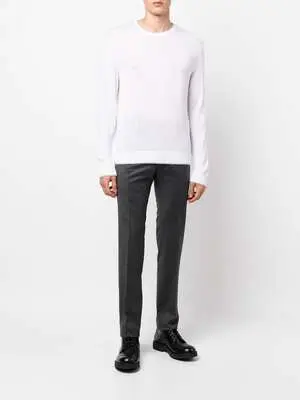 PT TORINO Slim-cut Tailored Trousers - Grey