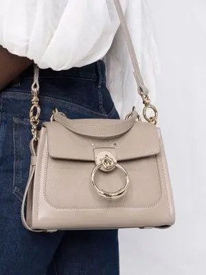 Chloé Small Tess Day Bag - Grey