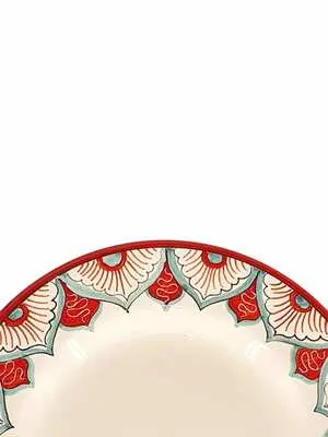 LES-OTTOMANS Peacock Dinner Plate