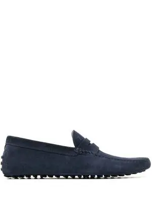 TOD'S Gommino Stud-sole Loafers - Blue