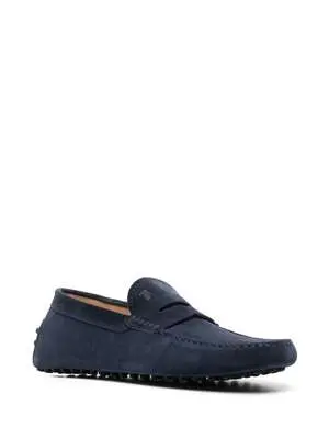 TOD'S Gommino Stud-sole Loafers - Blue