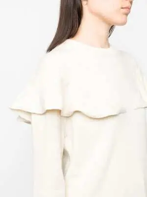 Chloé Ruffle-trim Cashmere Jumper