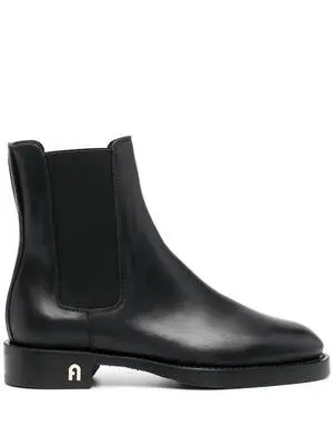 Furla Leather Ankle Boots