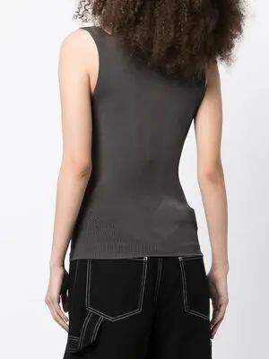 DION LEE Cut-out Detail Tank Top