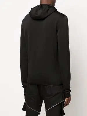 1017 Alyx 9sm Half-zip Long-sleeved Sweatshirt - Black