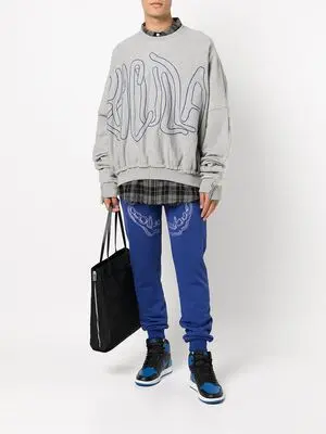 HACULLA. Embroidered Logo Sweatshirt