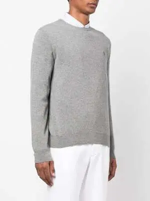 Polo Ralph Lauren Polo Pony Knit Jumper - Grey