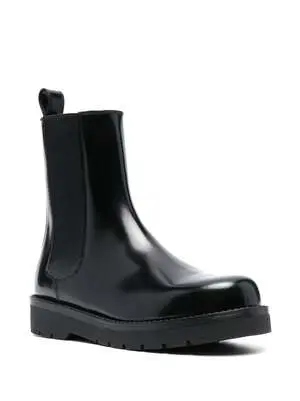 Valentino Garavani Leather Chelsea Boots