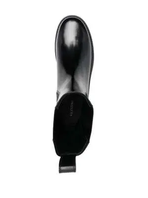 Valentino Garavani Leather Chelsea Boots