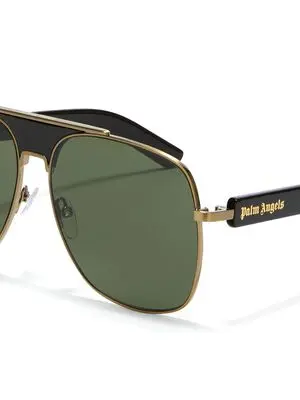Palm Angels Bay Pilot-frame Sunglasses