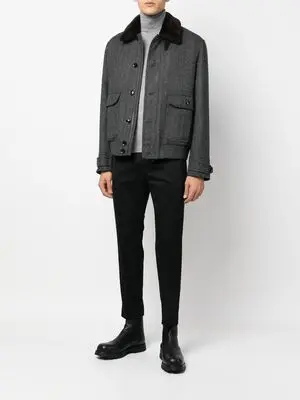 PT TORINO Straight-leg Cropped Trousers