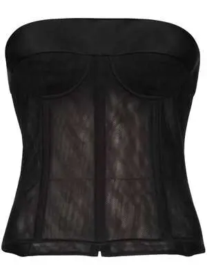 MAISON MARGIELA Tulle Bustier Top