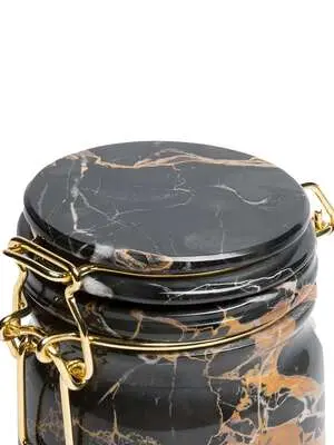 EDITIONS MILANO Miss Marble Portoro Jar