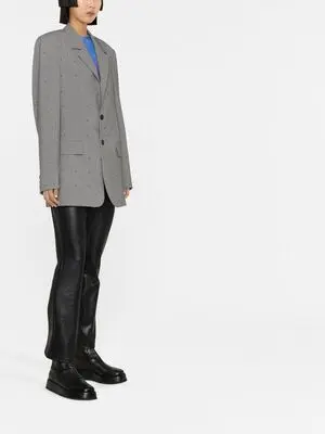 MSGM Notched-lapel Single-breasted Blazer