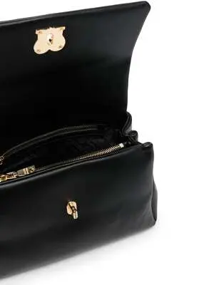 Moschino Logo Plaque Tote Bag