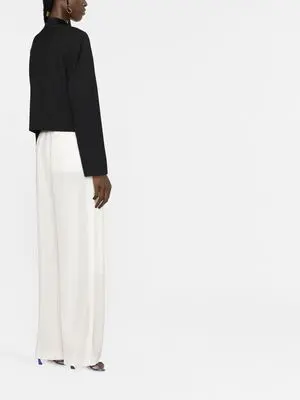 Off-White Single-breasted Cropped Blazer