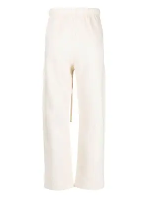 Fear Of God Logo-patch Drawstring Track Pants - White